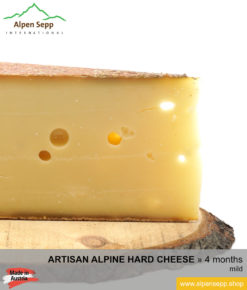 Mountain cheese from Vorarlberg - Bergkäse - a specialty from Austria