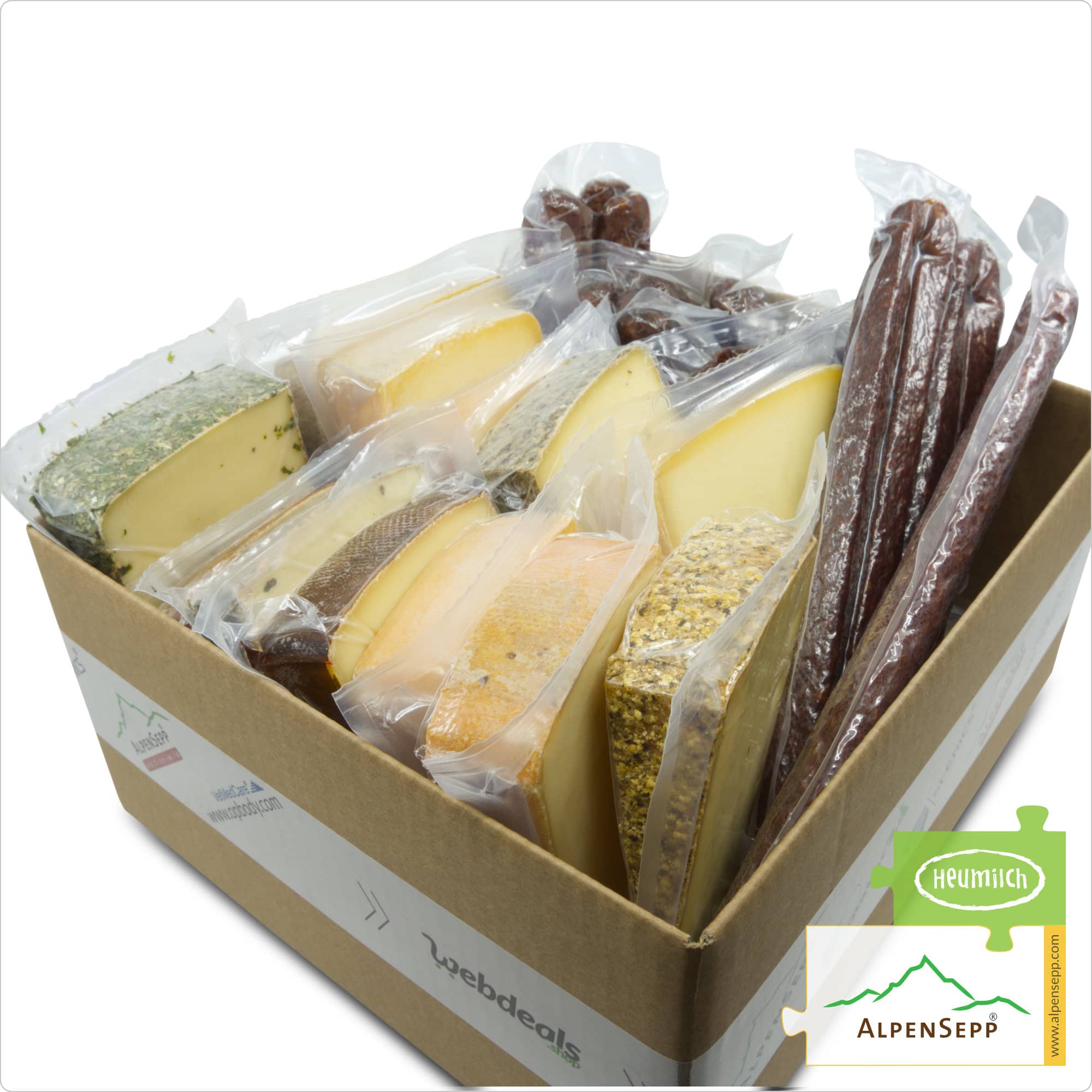 Snack Box standard | Alpine Cheese + Sausage Snack Platter